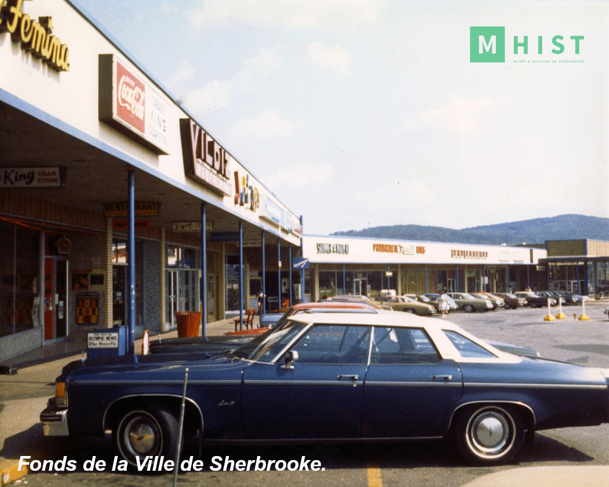 Il y a 65 ans, un premier centre d’achats à Sherbrooke ! - Mhist